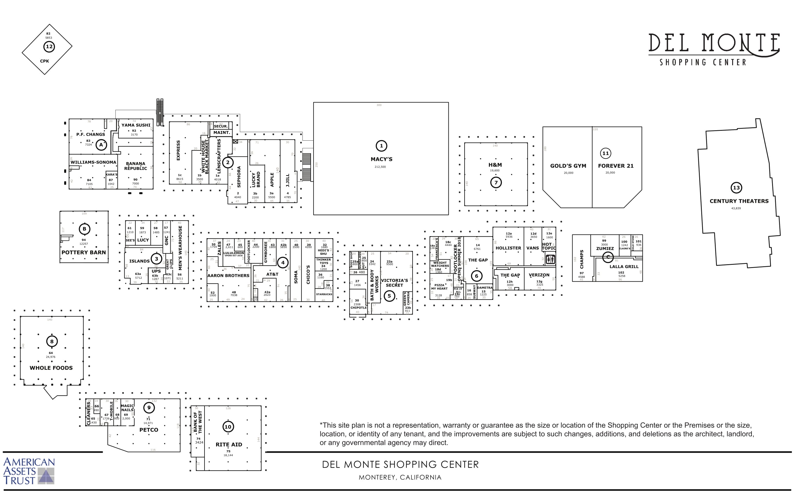 Del Monte Shopping Center - American Assets Trust
